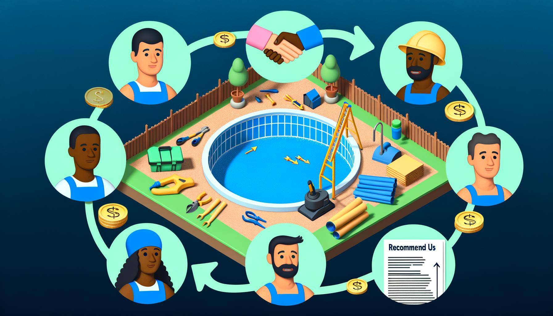 Swimming Pool Advertising Ideas: How to Create a Referral Program